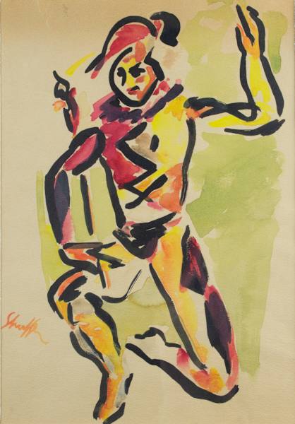 The Jester from the collection of Villanova University Art Collection ...