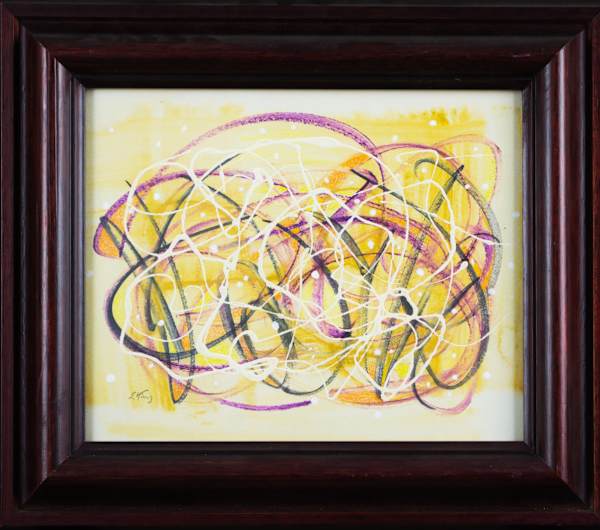 Abstract Composition from the collection of Villanova University Art ...