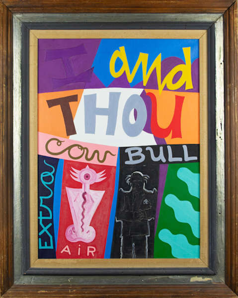 I And Thou from the collection of Villanova University Art Collection ...