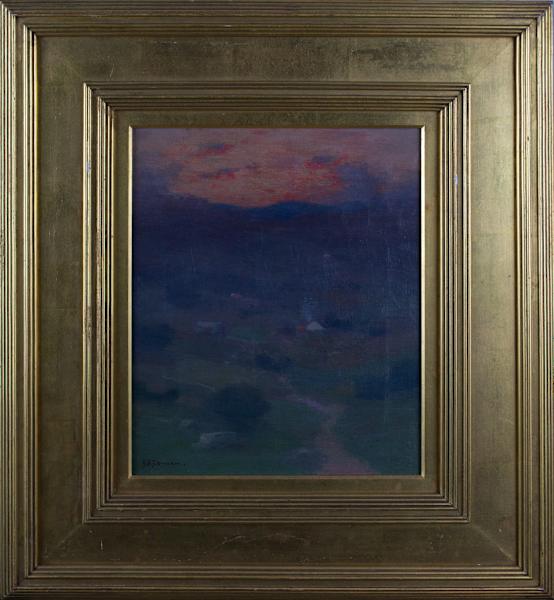 Untitled (Landscape At Sunset) from the collection of Villanova ...