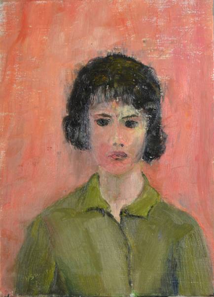 Portrait Of A Young Girl from the collection of Villanova University ...