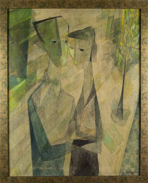 The Couple from the collection of Villanova University Art Collection ...
