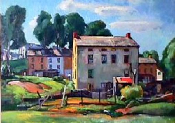 House On A Hill from the collection of Villanova University Art ...