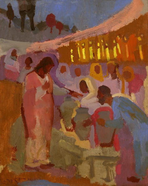 Miracle at Cana from the collection of J. Kirk Richards | Artwork Archive