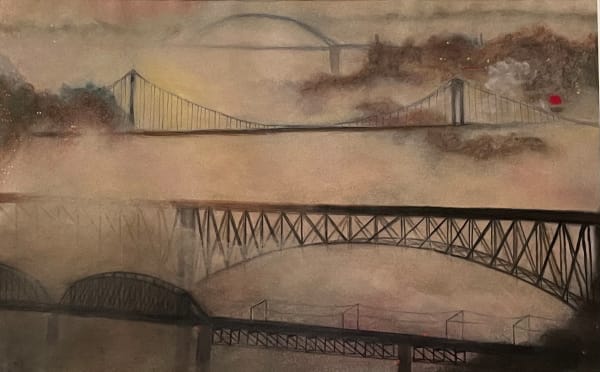Crossing the River by Katherine Cox Knapp | Artwork Archive