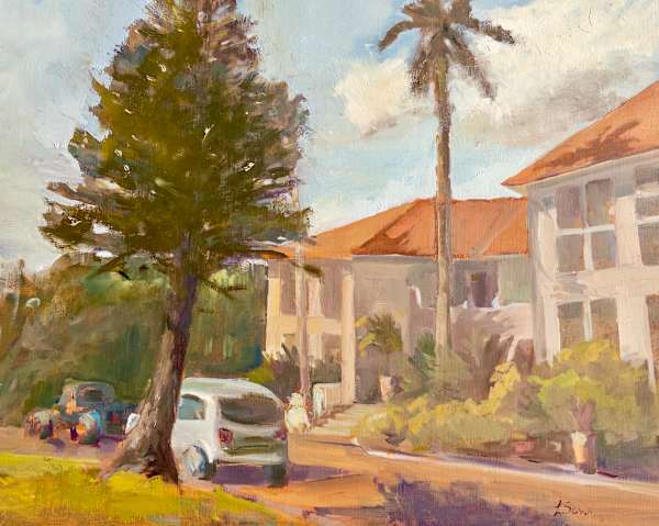At the Shangri-La by Lorelei French Sowa | Artwork Archive