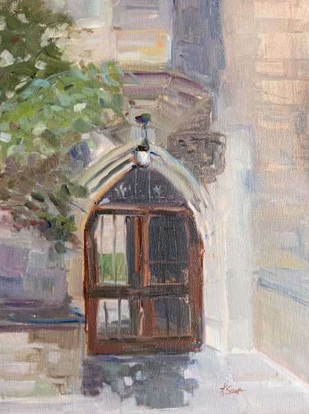 The Courtyard by Lorelei French Sowa | Artwork Archive