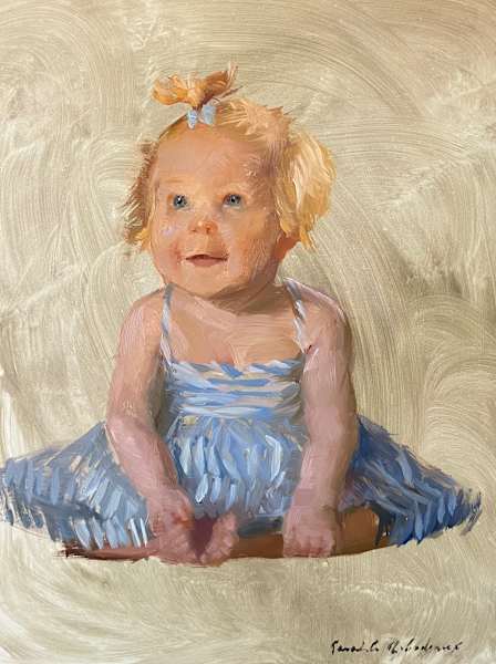 Portrait of Katherine Elliot Brazil by Sarah Griffin Thibodeaux ...