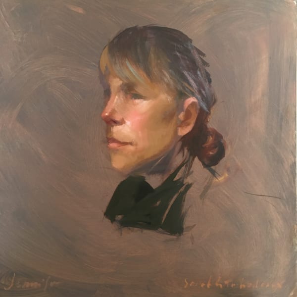 Portrait of Jennifer by Sarah Griffin Thibodeaux | Artwork Archive