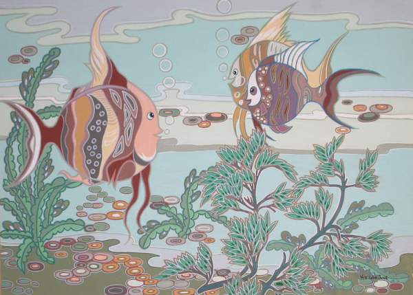 Tropical Fish from the collection of Jung's Studio Art Collection ...