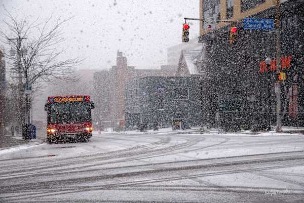 Pittsburgh Snowstorm-1 (2024) by Sanjay Marathe | Artwork Archive
