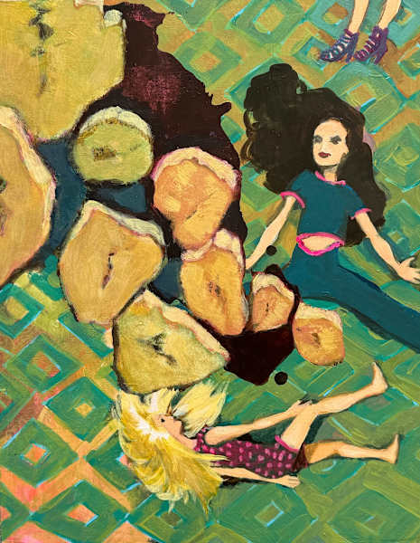 Barbies and Banana Chips by Jen E. Sanders | Artwork Archive