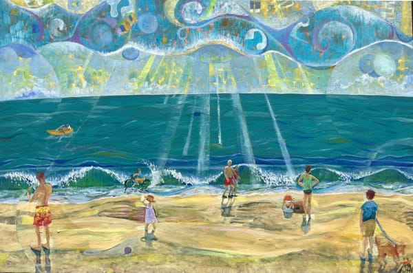 Neptune's Beach by Jennifer Hathaway | Artwork Archive