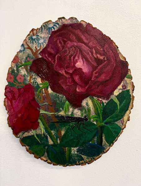 Cat Ding Ding and Rose from the collection of VillageOne Art | Artwork ...