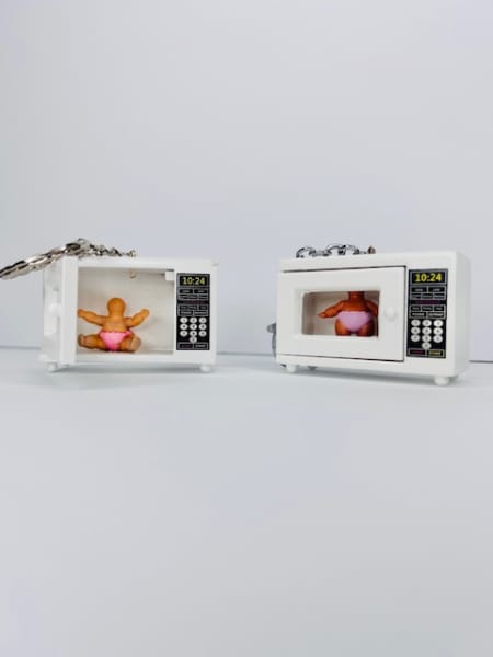 Postpartum Microwave Babies Keychains by Nico Lehman by Derek Gores ...