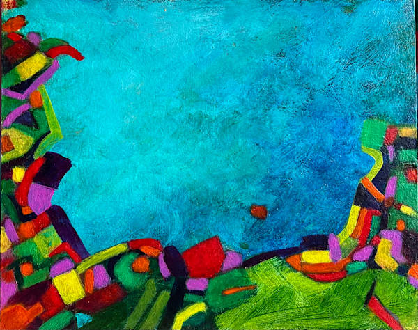 Seaside from the exhibition 2024 - Small Works, Big Talent | Artwork ...