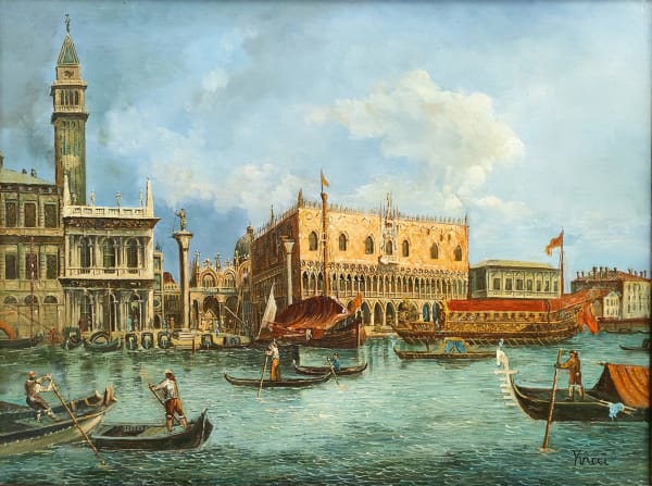 Veduta di Mole, Venice from the collection of Romijn Art | Artwork Archive