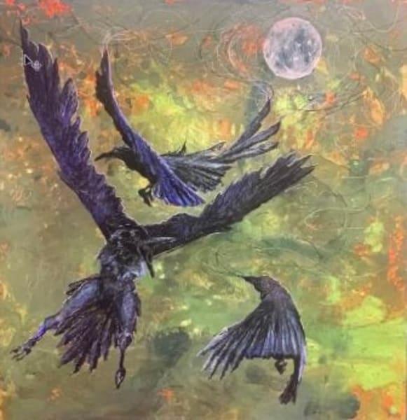 Night Flight from the exhibition d'Art Artist Installation at Slover ...