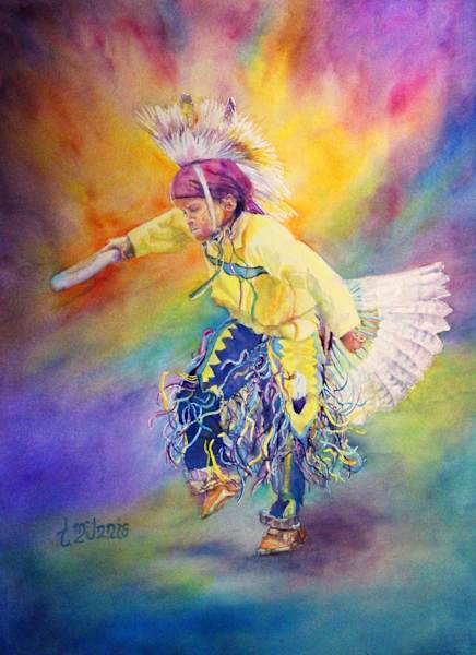 Dancing Brave Print by Theresia McInnis | Artwork Archive