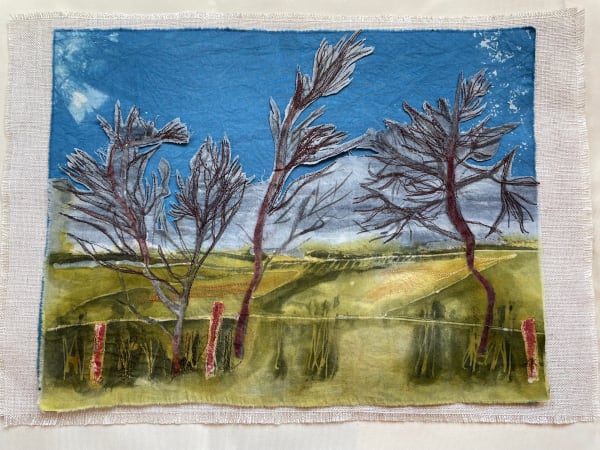 Hilltop Trees by Susan D'souza | Artwork Archive
