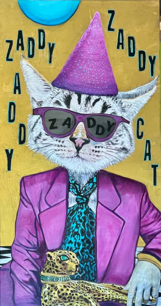 Zaddy Cat by Kathleen Kane-Murrell | Artwork Archive