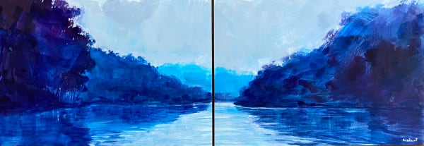 Blue View by Kate Gradwell | Artwork Archive