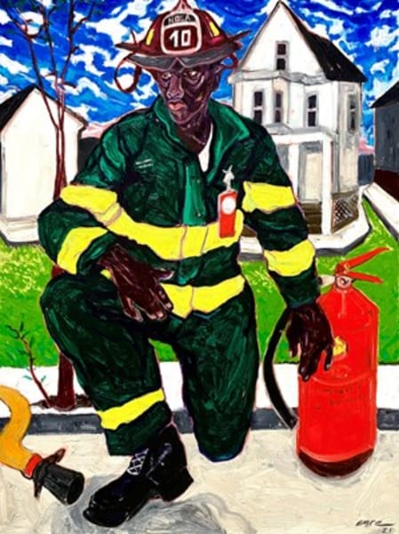 Fireman, One of Us from the exhibition Art of the Black Experience ...
