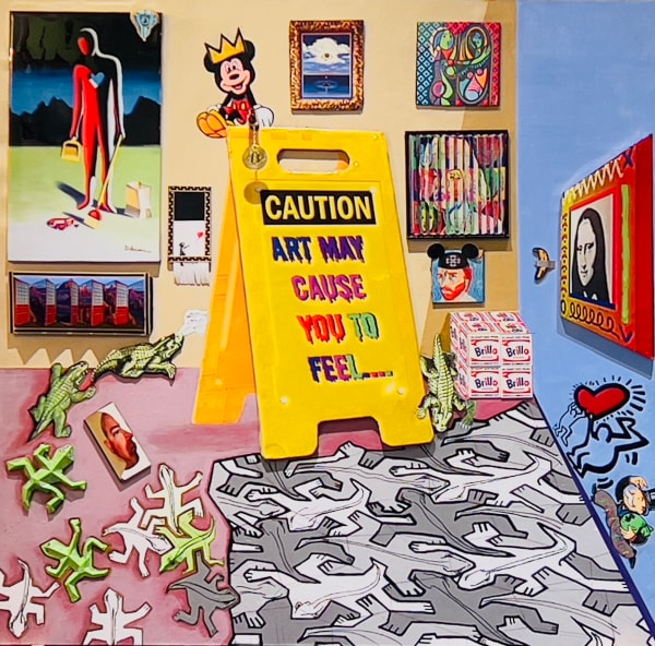 CAUTION: EMOTION AHEAD by Curtis Dickman | Artwork Archive
