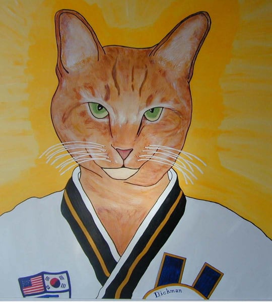 KARATE KAT by Curtis DIckman | Artwork Archive