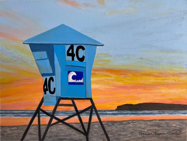 The Lifeguard Tower from the exhibition California Dreamin' | Artwork ...