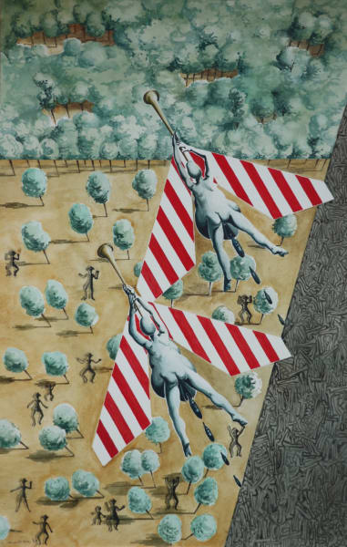 Angels giving birth from the collection of Edwin Bindels | Artwork Archive