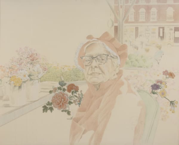 Flower Lady from the collection of Art in Roanoke | Artwork Archive