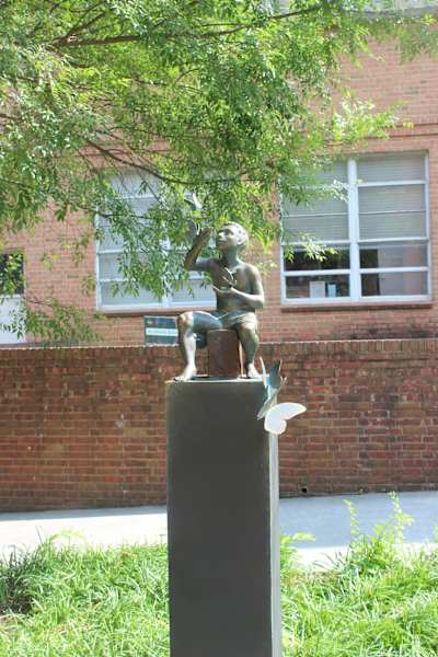 The Butterfly Enchanter from the collection of Art in Roanoke | Artwork ...