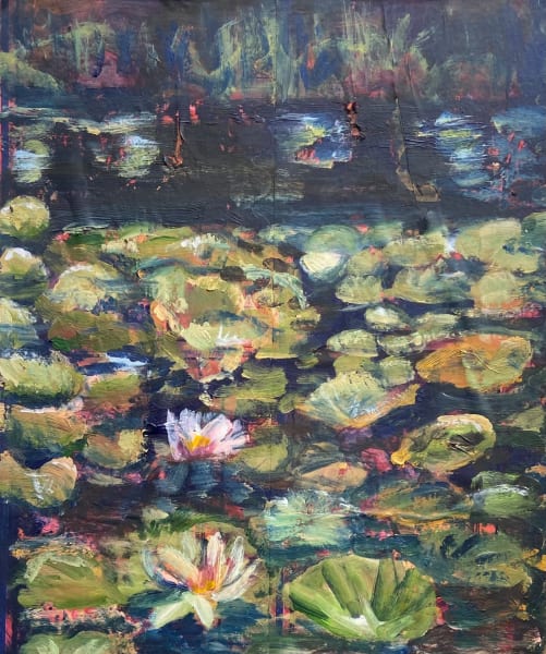 Rocking in the ripples of the water by Angie Porter | Artwork Archive