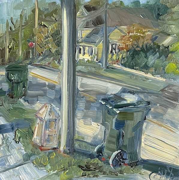 Welcome to Eatonton - Yellow House, Trash Day by Nancy S Shippen ...