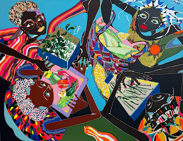 “Three Sisters (Plus One Brutha) " by Susan Ragland | Artwork Archive