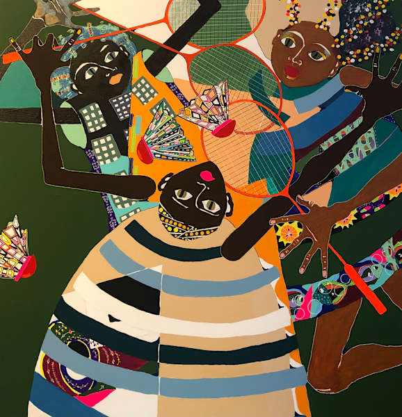 "Win! win, wiN, wIN, WIN!" (Jay Rock) by Susan Ragland | Artwork Archive