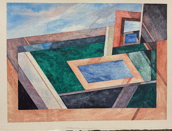 GARDEN OF STONE & LIGHT V from the collection of KEITH ACHEPOHL ...