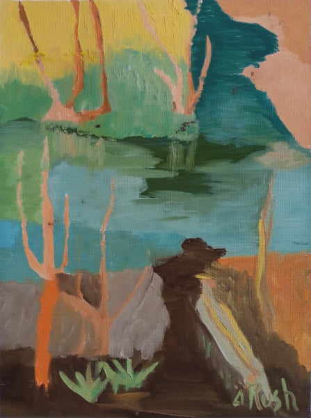 Verde River at Rezzonico Family Park, Camp Verde, Arizona by Mary Rush ...