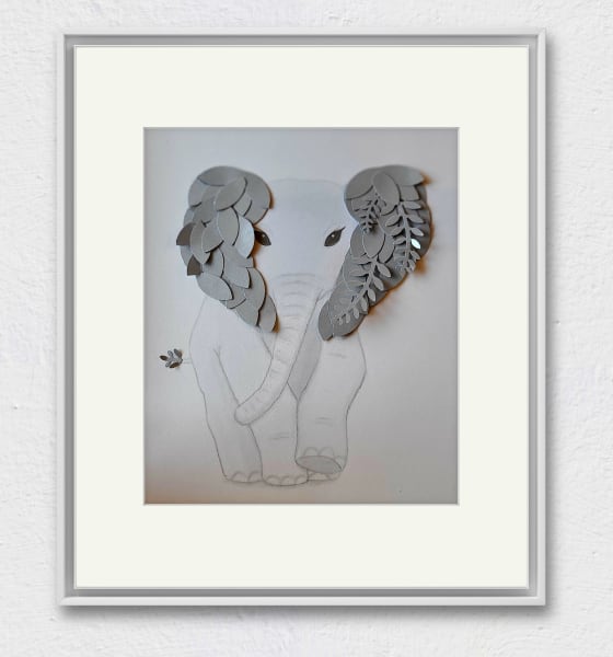 The Brave Elephant by Kerrie Chacon | Artwork Archive