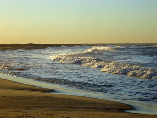 Sandy Hook Blue and Gold Sunset by Mary O'Malley-Joyce | Artwork Archive