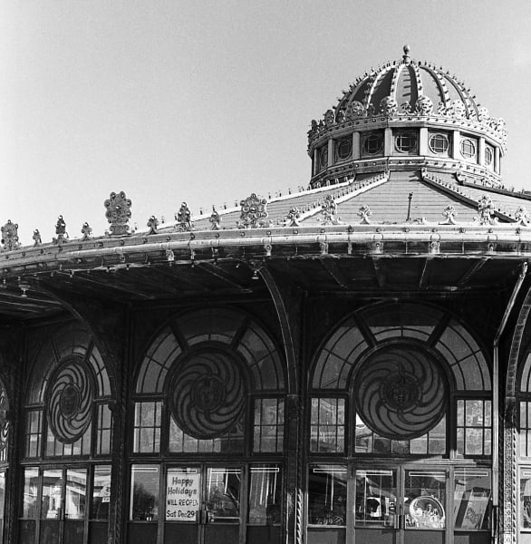 carousel Building - circa 1985 by Mary O'Malley-Joyce | Artwork Archive