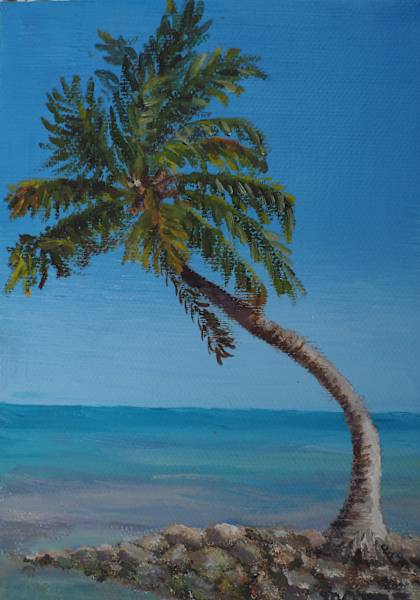 Tree Series #4 - Tropical Palm by Mary O'Malley-Joyce | Artwork Archive