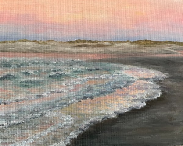 Sandy Hook in Shades of Pink by Mary O'Malley-Joyce | Artwork Archive