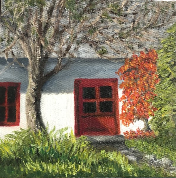 Sherkin Island Red Door by Mary O'Malley-Joyce | Artwork Archive