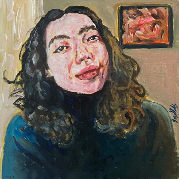 Portrait of Barbara by Jay Golding | Artwork Archive