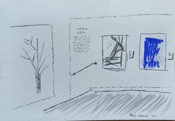 Franz and Hans in the Lobby by Paul Shain | Artwork Archive