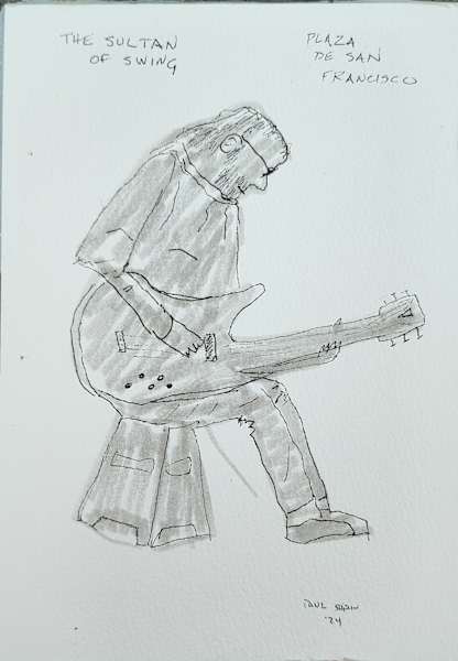 The Sultan of Swing by Paul Shain | Artwork Archive