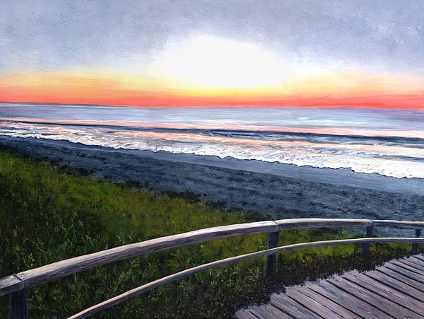 Beach Walk by CHERYL L KANUCK | Artwork Archive
