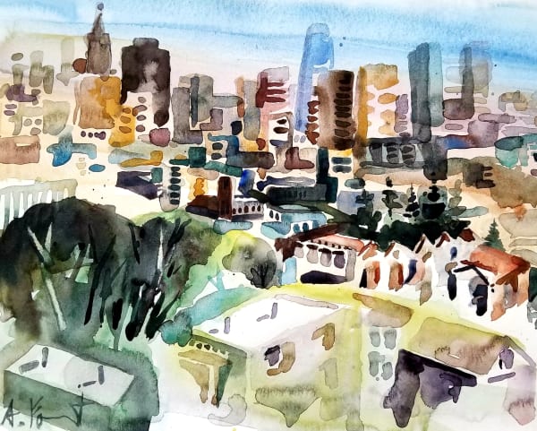 Downtown View by Andy Forrest | Artwork Archive